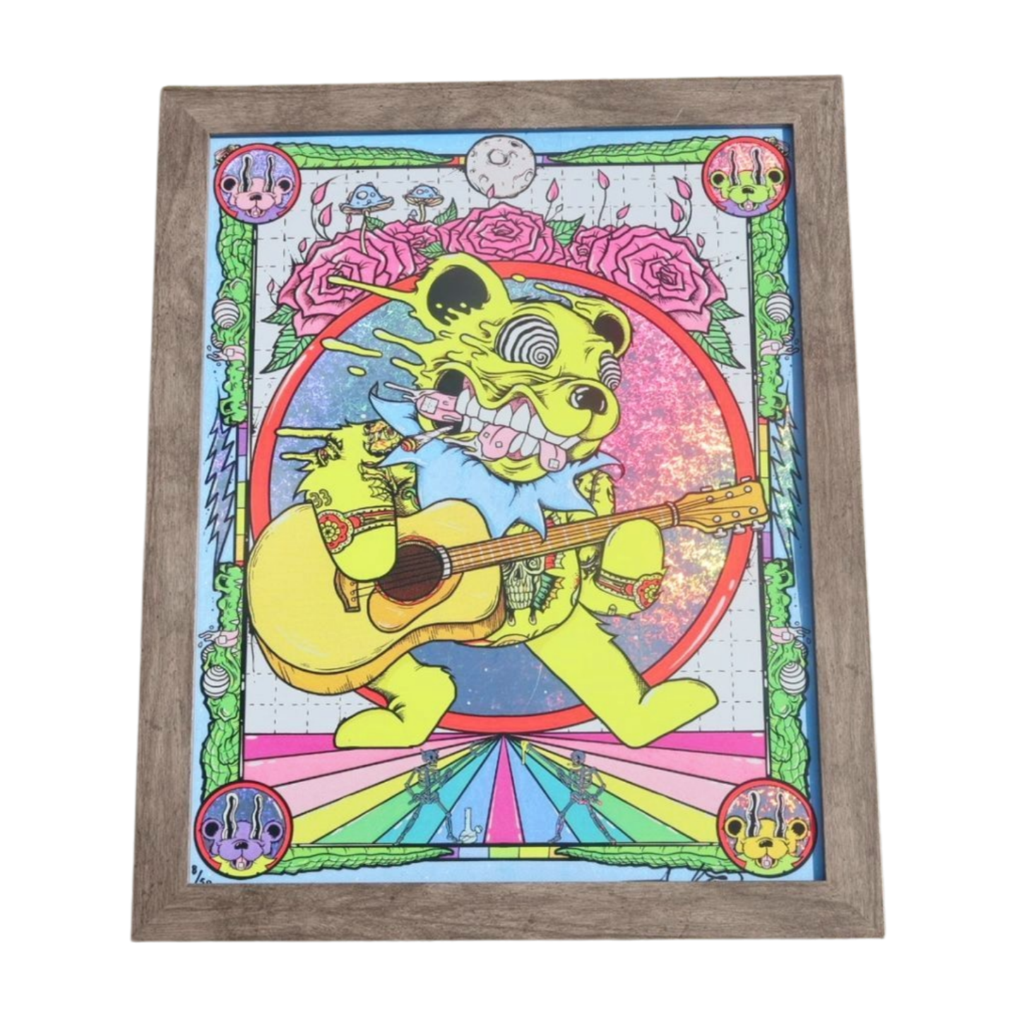 Dead 60 Foil Print: Limited Edition Print Featuring Aaron Brooks & Ell ...